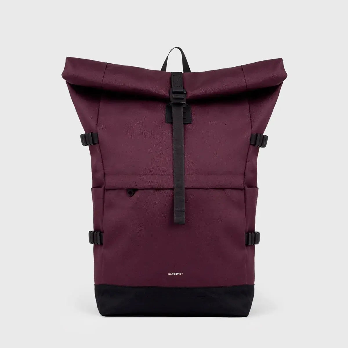 Sandqvist Icon Rolltop Backpack L Cabernet Backpack - FREE 24h delivery ...